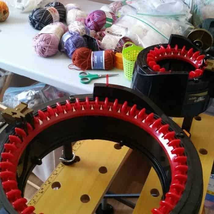 Creative patterns for circular machine knitting
