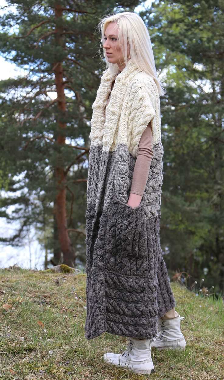 Cozy and Stylish: Get the Chunky Long Cardigan Knitting Pattern
