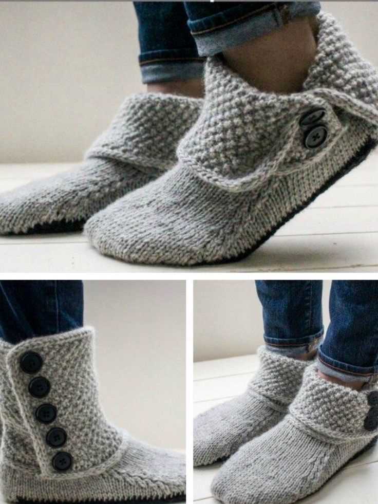 Stylish and Functional: Knit Your Own 3 in 1 Button Boots