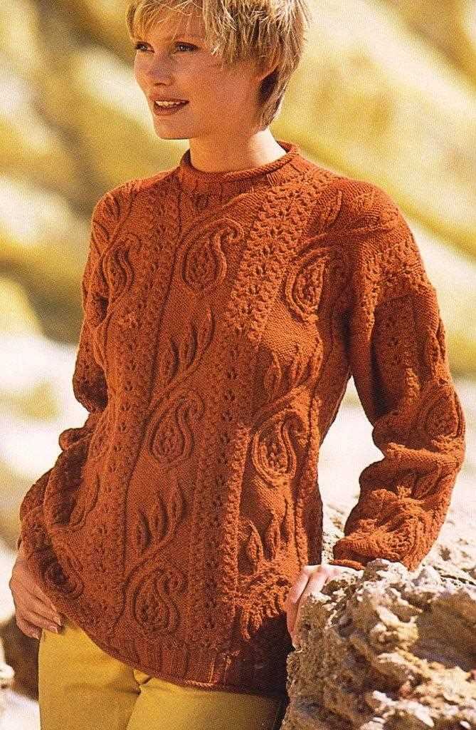 Cozy Up in an Aran Coatigan with this Knitting Pattern