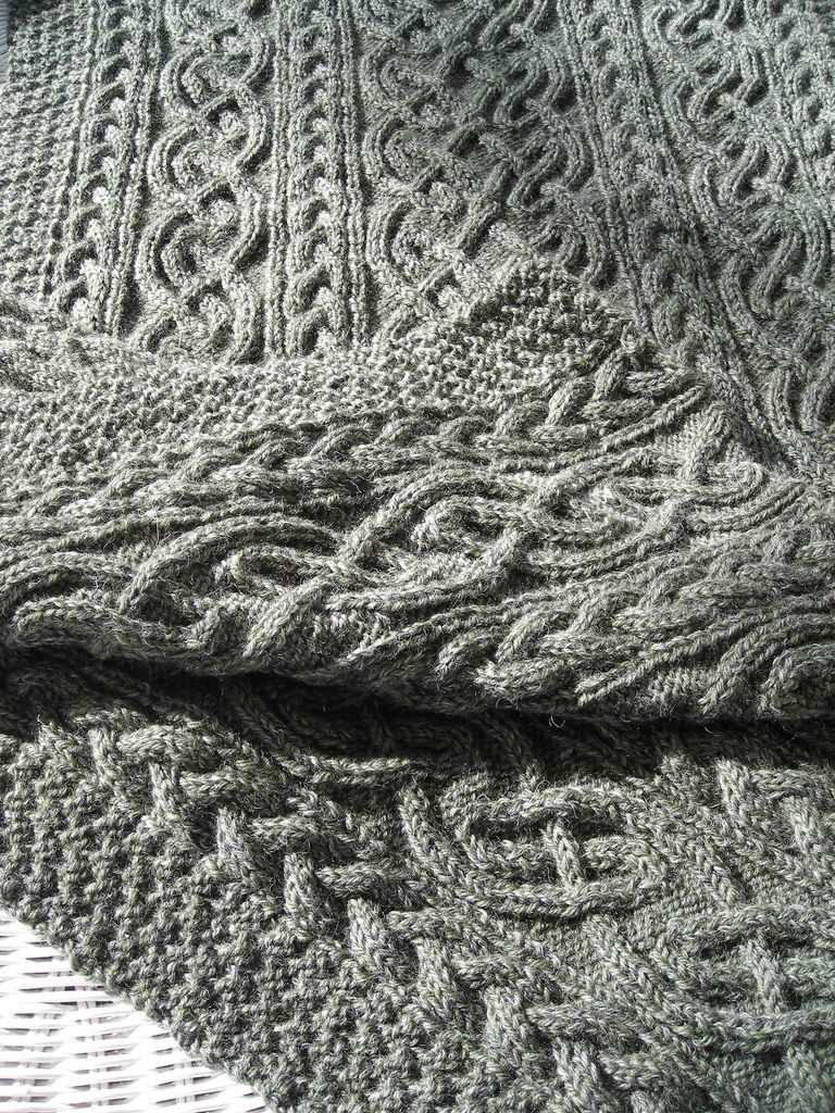 Knit Yourself a Cozy with This Free Cable Afghan Pattern!