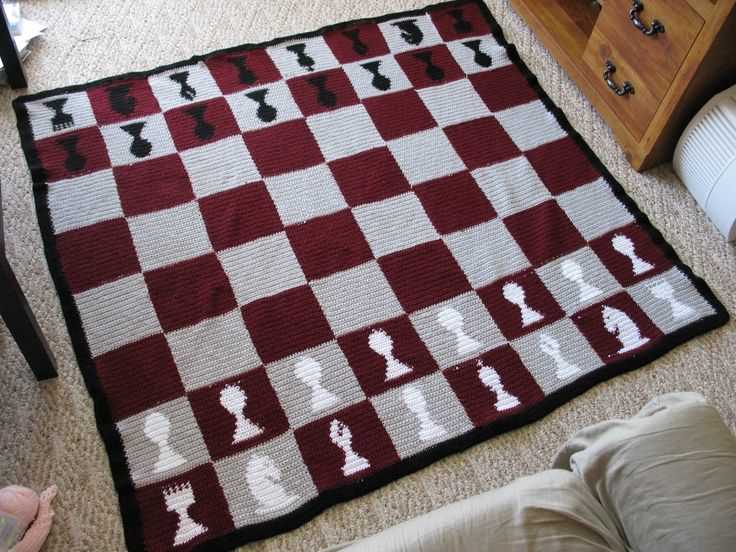 Creating a Unique Chess-Themed Knitting Pattern