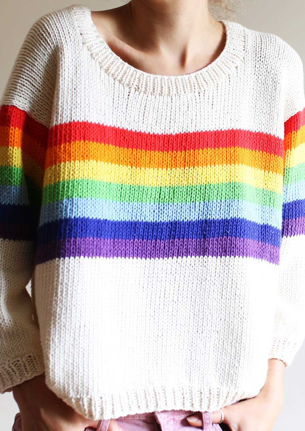 Modern Twist: Knit Your Own Colour Block Jumper