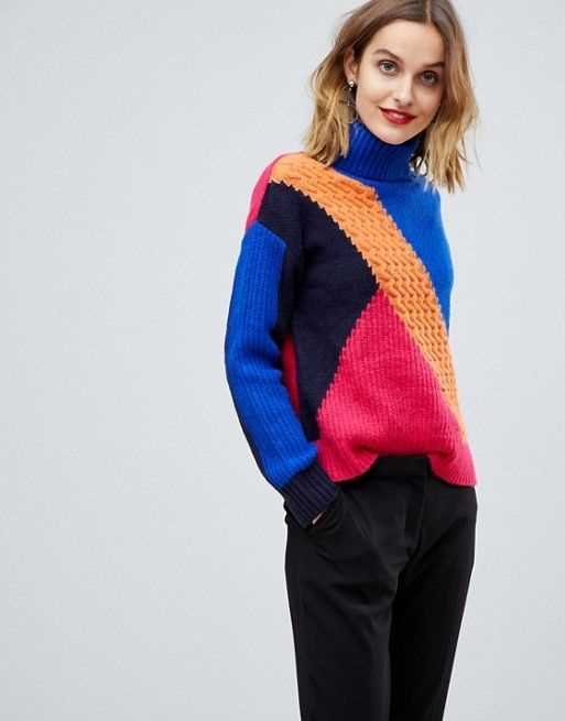 Modern Twist: Knit Your Own Colour Block Jumper