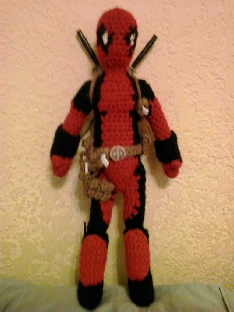 Unconventional Knitting: Deadpool Pattern