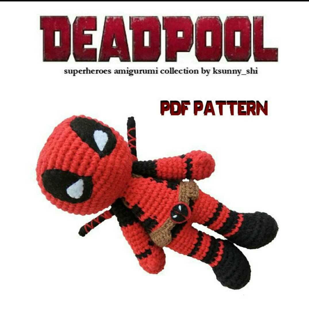 Unconventional Knitting: Deadpool Pattern