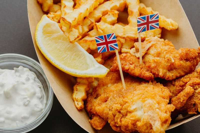 Knit your own fish and chips!