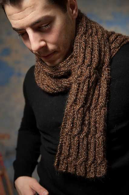 Stylish Scarf Patterns for Gentlemen