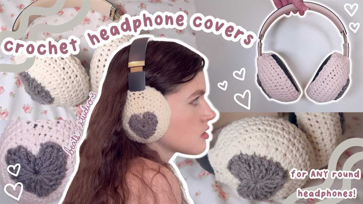 Cozy up your headphones with this knit pattern!