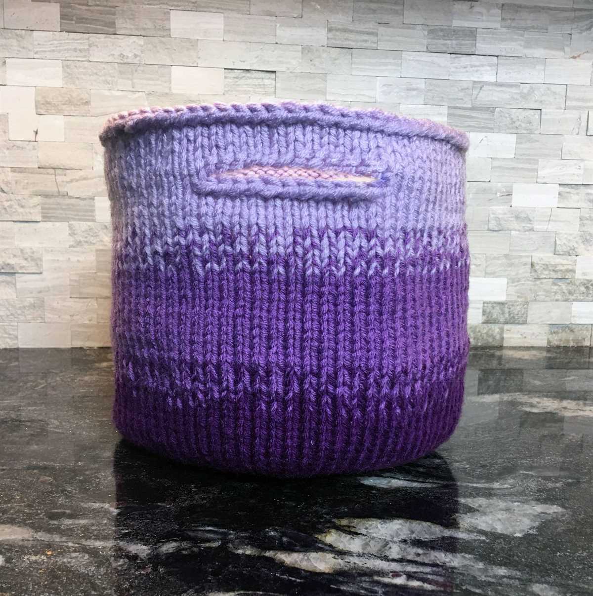 Cozy and Stylish: Free Knitted Basket Patterns