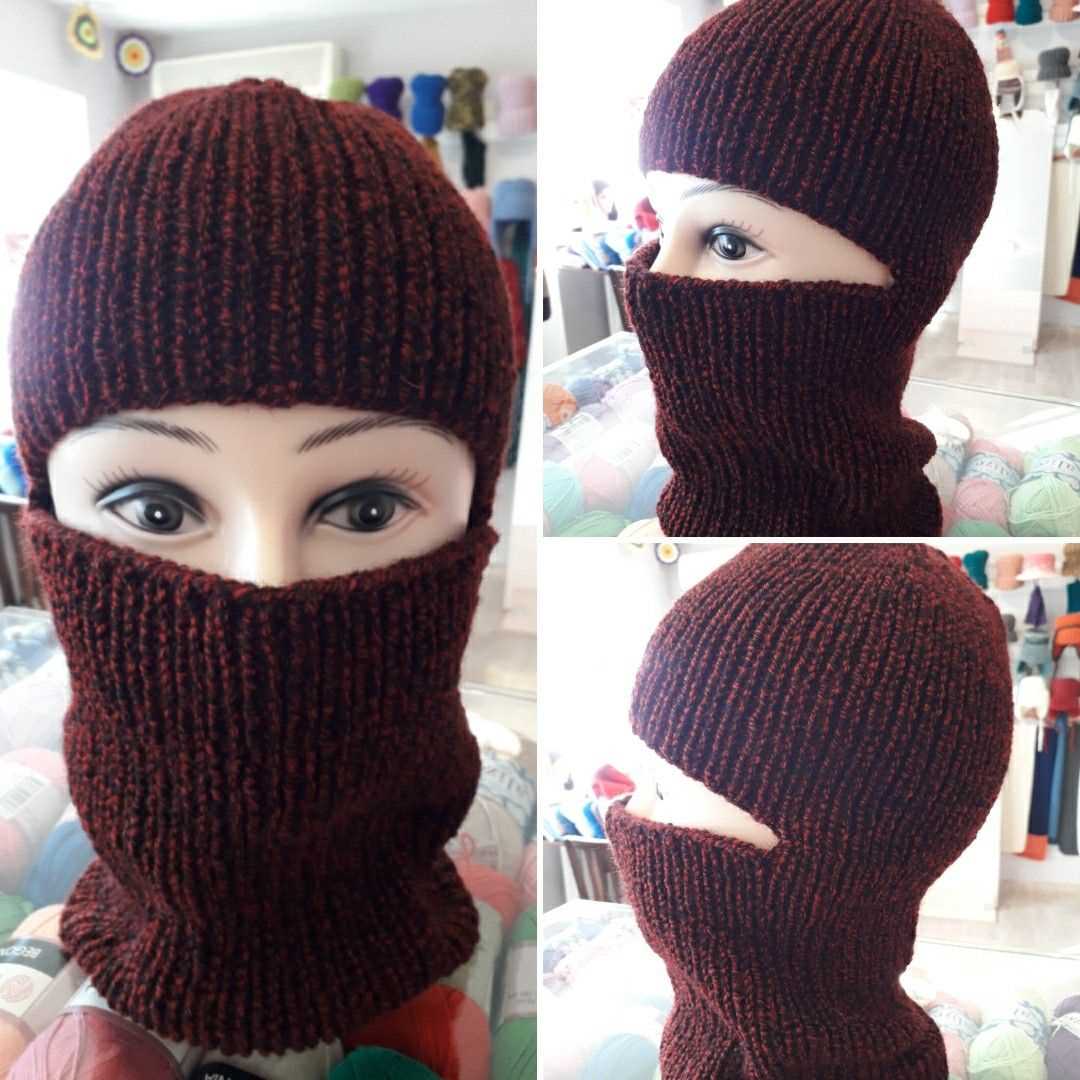 Create your own machine knit balaclava with this easy pattern