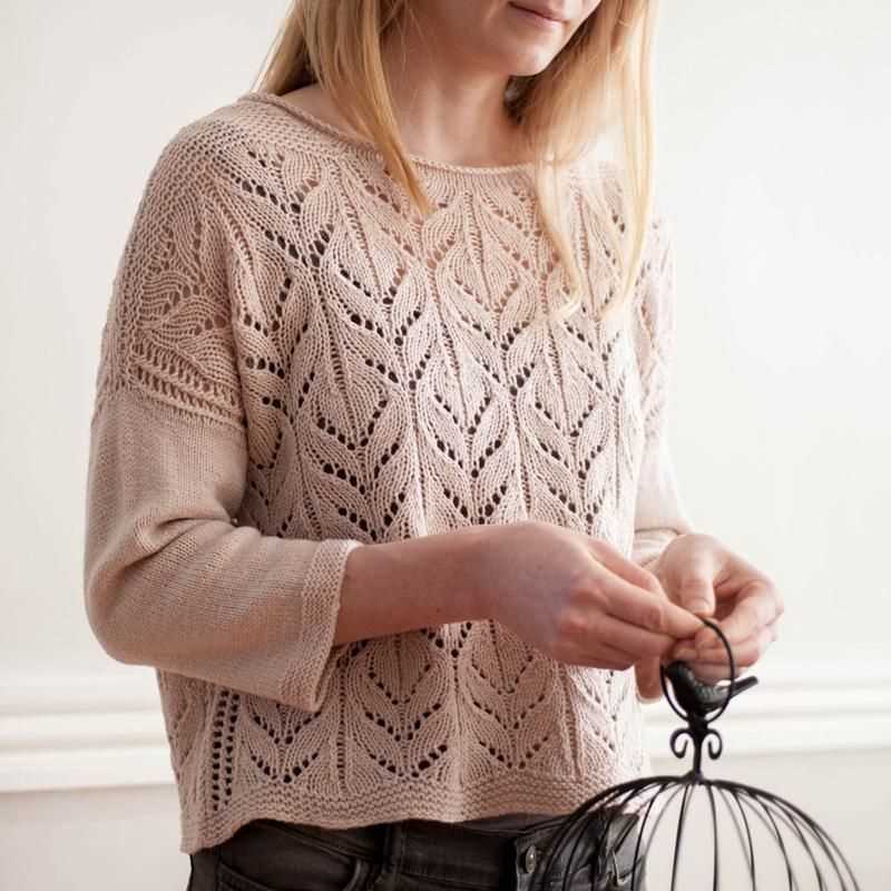 Stylish and Unique Sweater Knitting Pattern for Machines