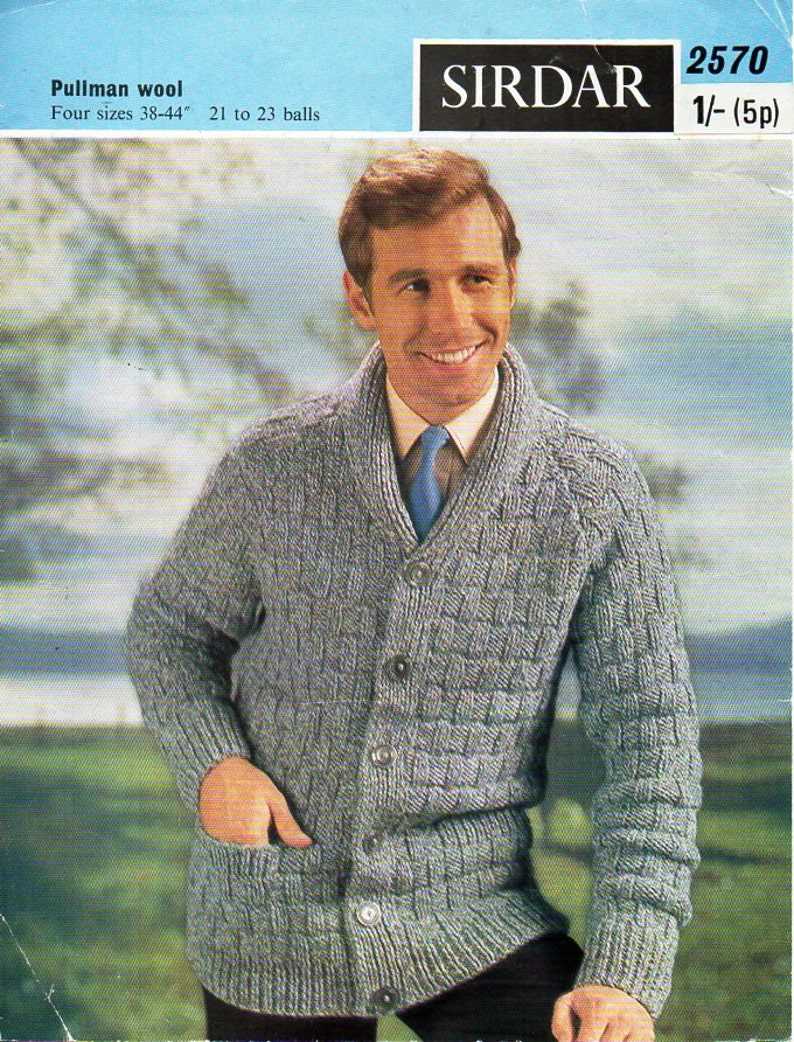 Cozy and Stylish: Try This Chunky Cardigan Knitting Pattern for Men
