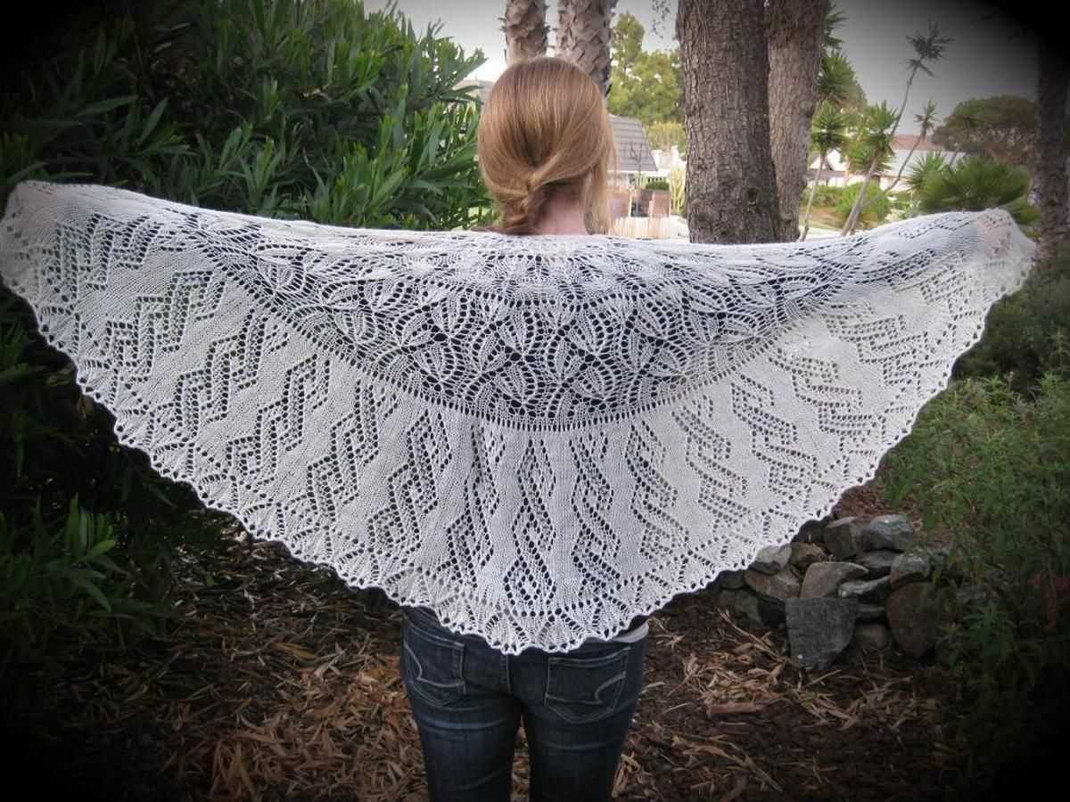 Unleash your creativity with this unique origami shawl knitting pattern