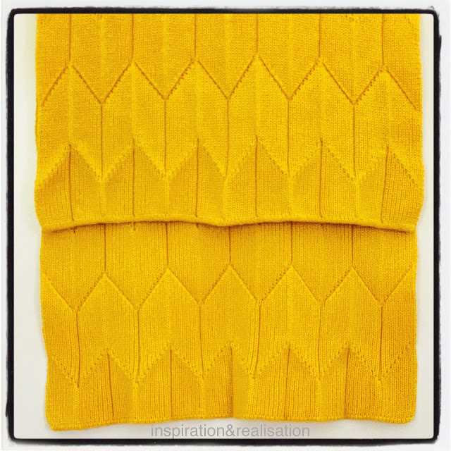 Create stunning knitted designs with origami-inspired patterns