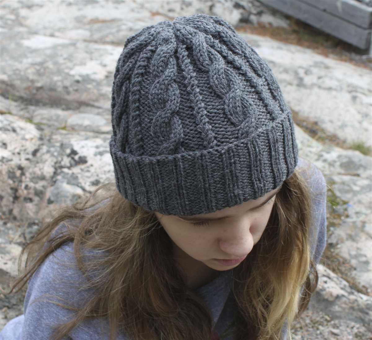 A twist on tradition: Ribbed brim hat knitting pattern
