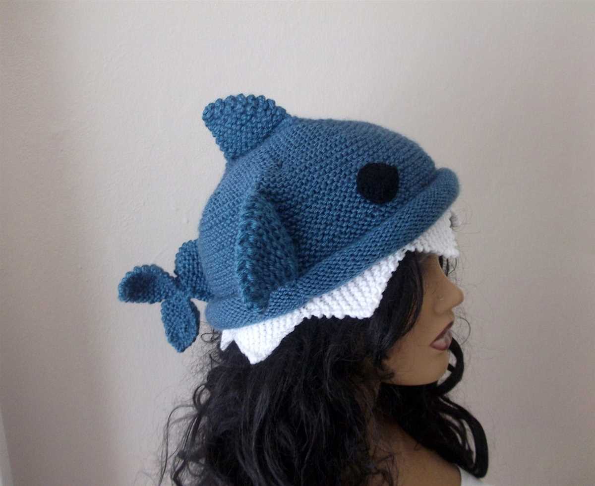 Knit Your Own Shark Hat with This Easy Pattern!