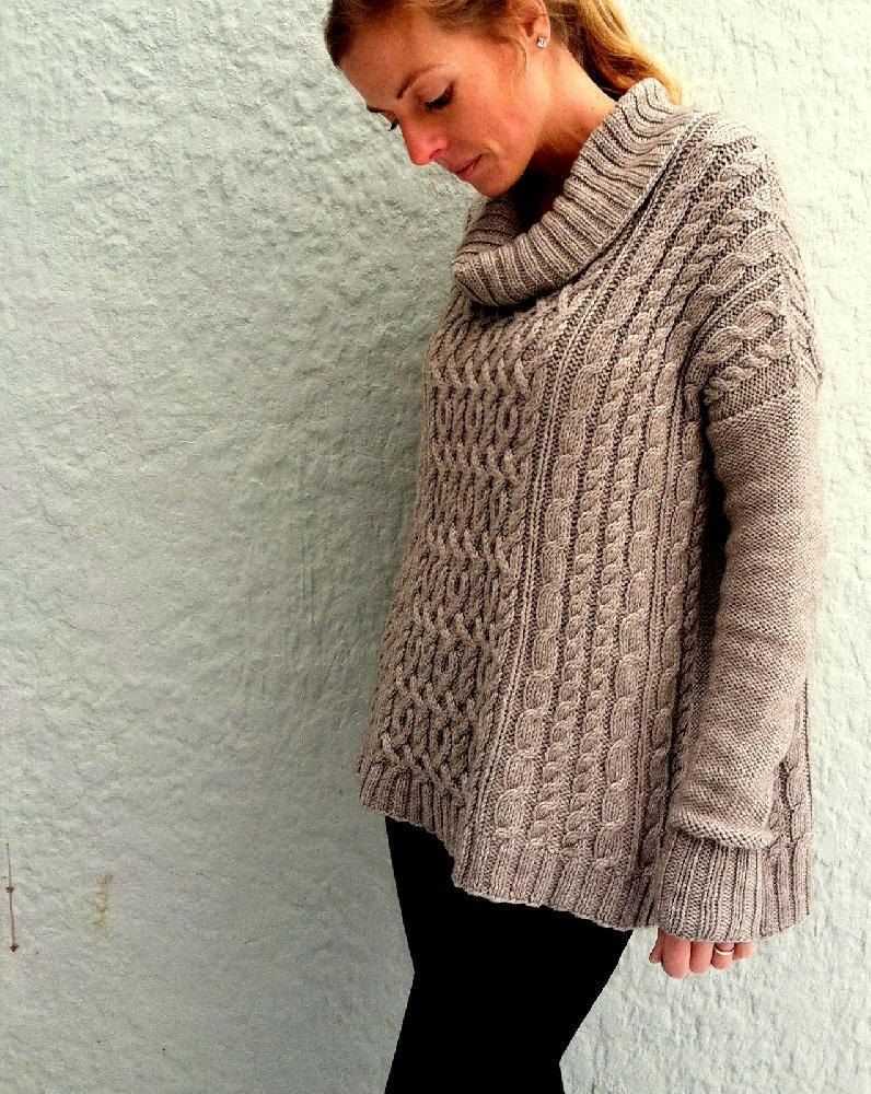 Cozy and Effortless: Knit Your Own Slouched Jumper!