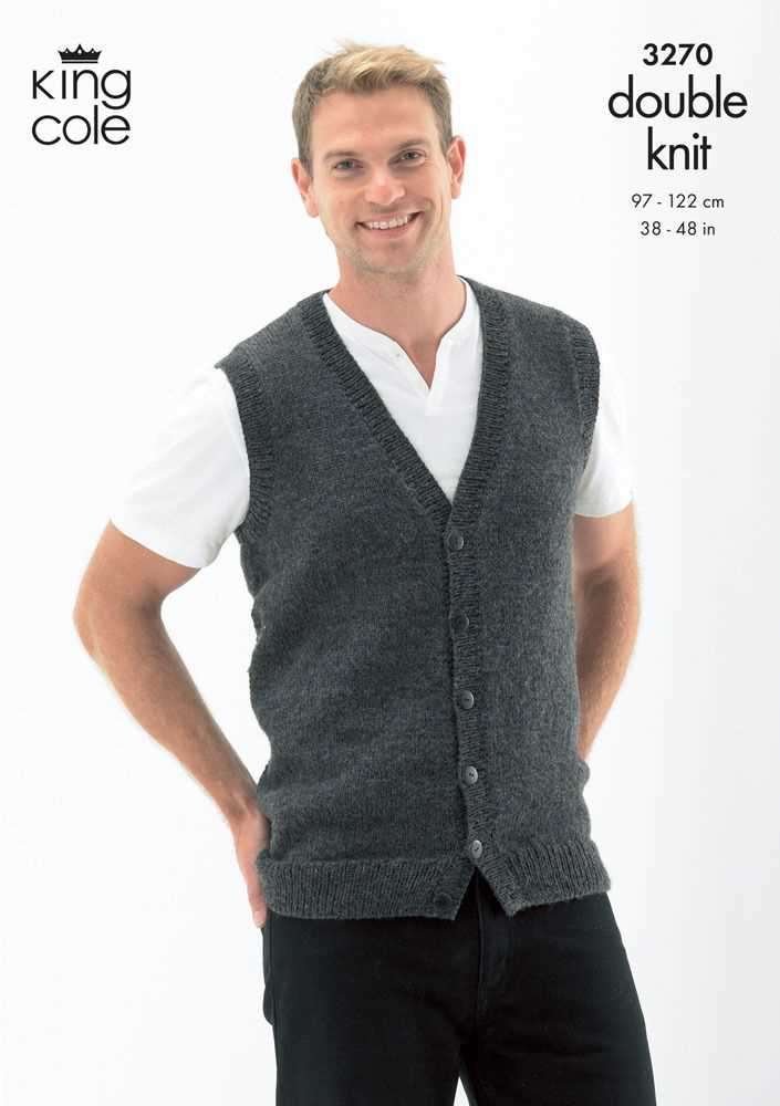 Stylish and Cozy: The Perfect Men's Knitted Vest Pattern