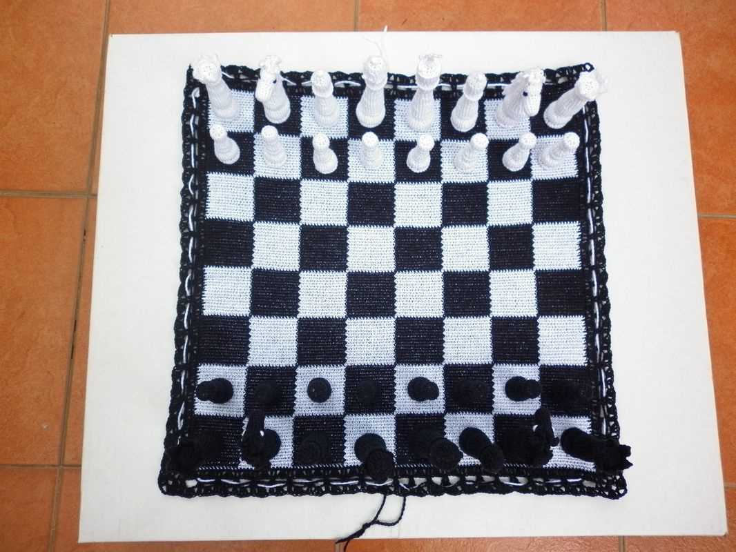 Creating a Unique Chess-Themed Knitting Pattern