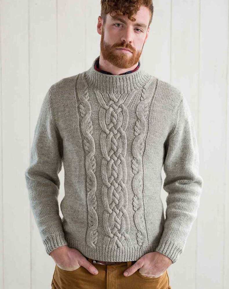 A New Twist on Classic Knits: Men's Cable Knit Sweater Patterns