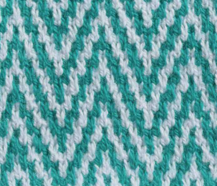 Get creative with herringbone knitting: free patterns available