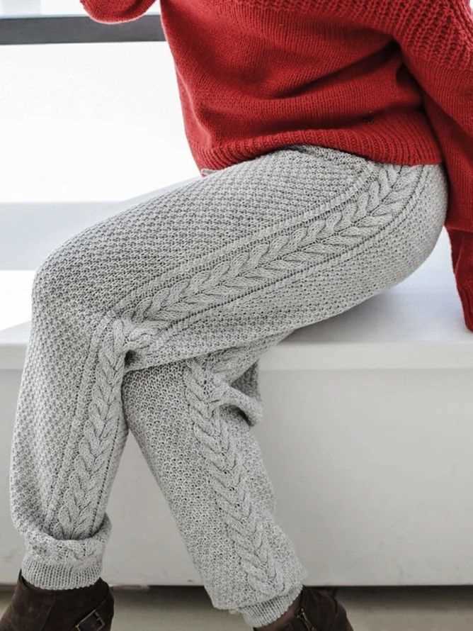 Unique Knitted Trousers Pattern for Grown-Ups