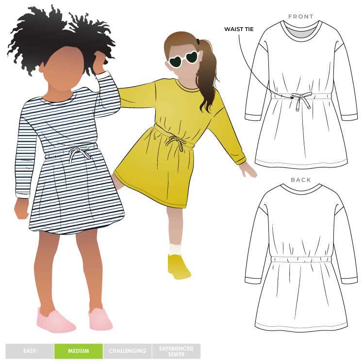 Unique Knitting Pattern for the Clara Dress