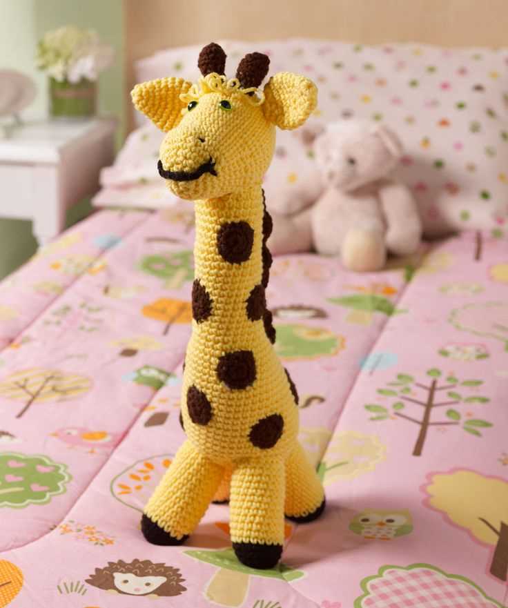 Simple Giraffe Knitting Pattern