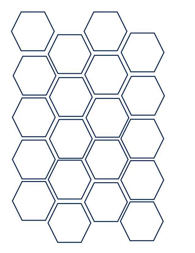 Unusual Hexagon Knitting Pattern for Circular Needles