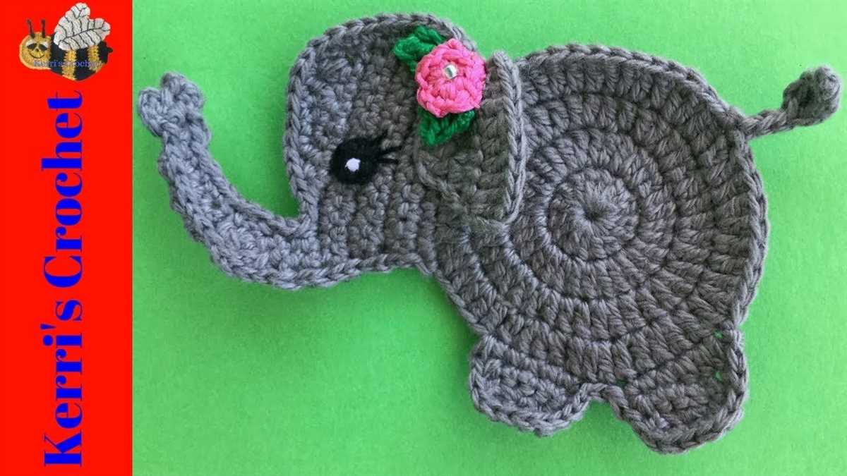 Knit an adorable elephant with this pattern