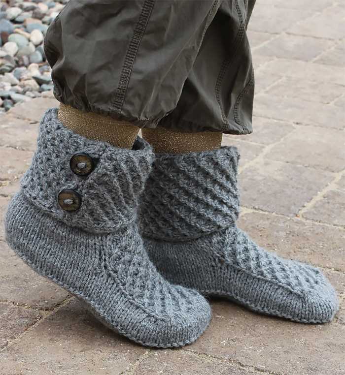 Cozy and Stylish: Knit Your Own Boot Liners with this Pattern