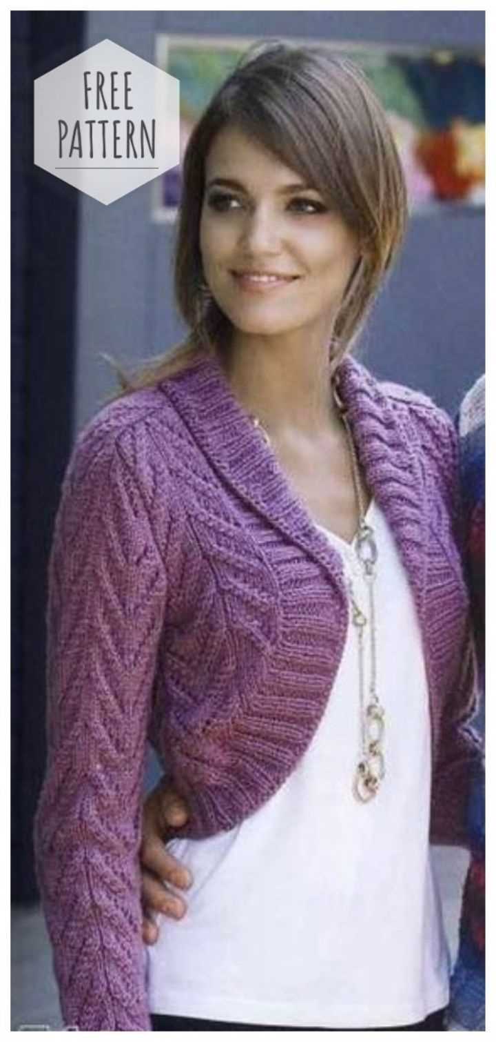 Free Bolero Knitting Pattern