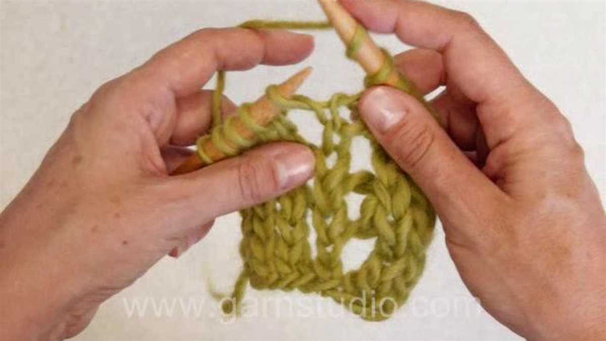 Creating intentional gaps in knitting patterns