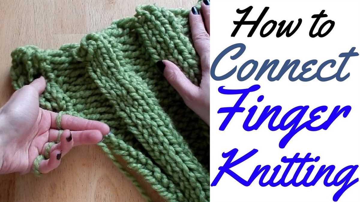 Easy finger knitting patterns for newbies