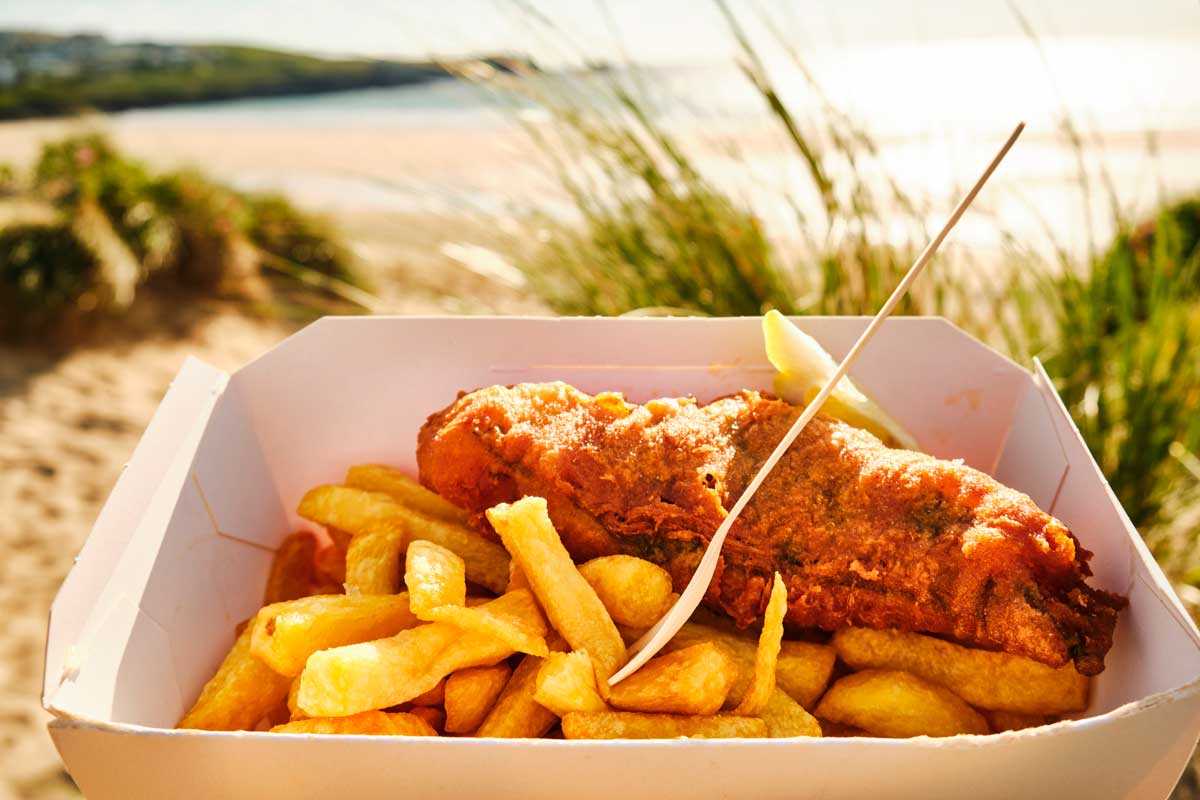 Knit your own fish and chips!