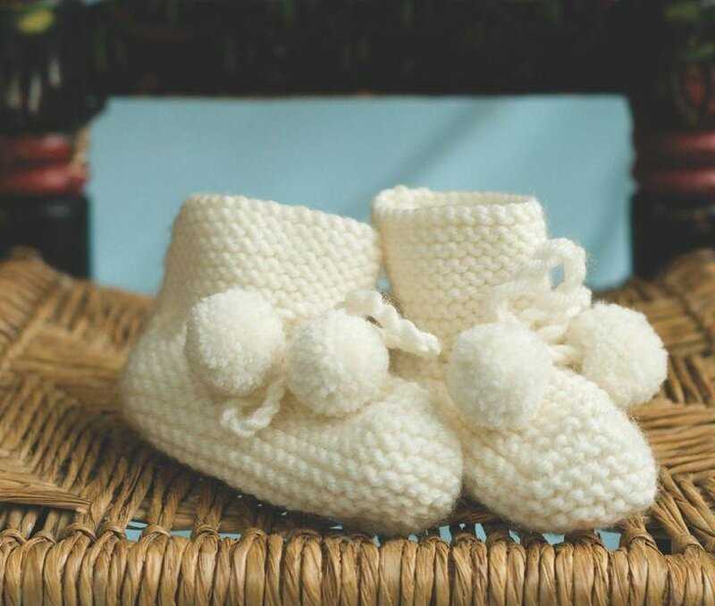 Adorable and Easy Knitting Pattern for Baby Booties