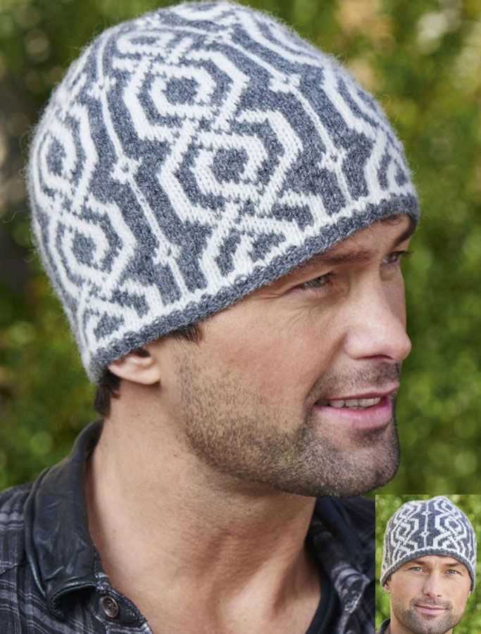 Modern Knitting Patterns for Stylish Men's Hats