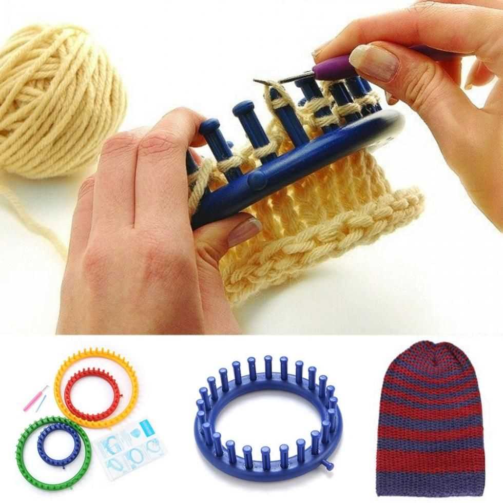 Stylish hat patterns for round loom knitting