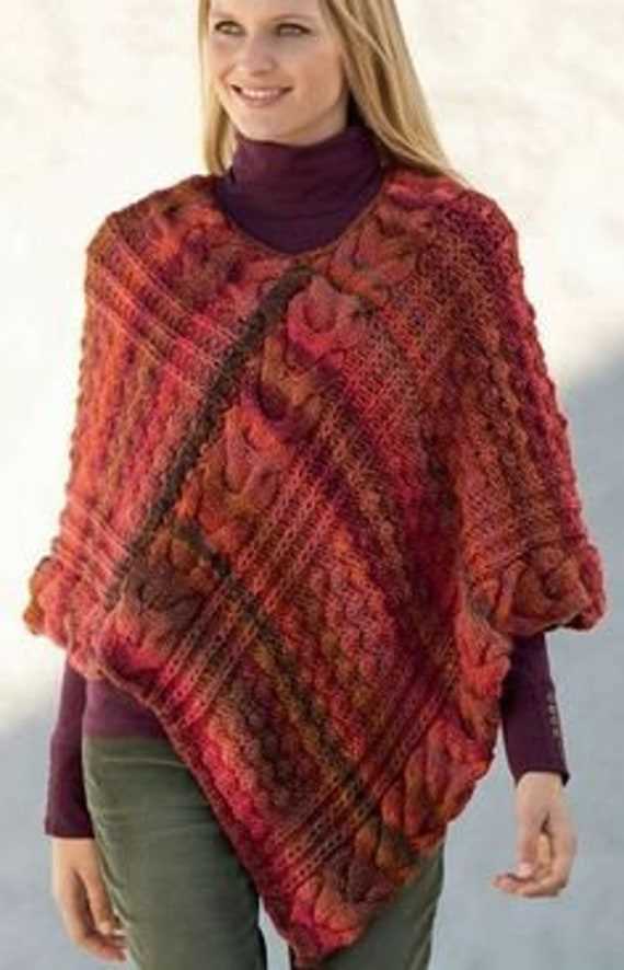 Cozy and Stylish: Explore These Free Chunky Poncho Knitting Patterns