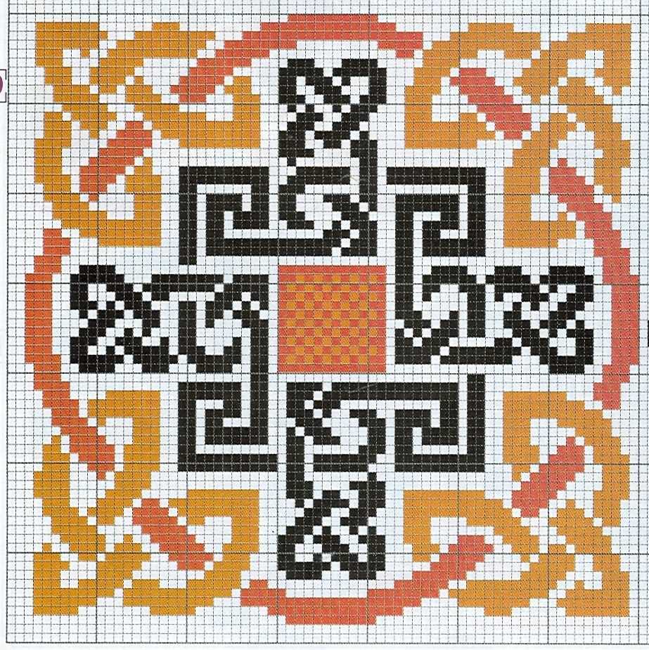 Free Celtic Cross Knitting Pattern