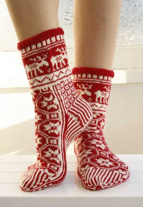 Cozy and Festive: Free Patterns for Knitted Christmas Socks