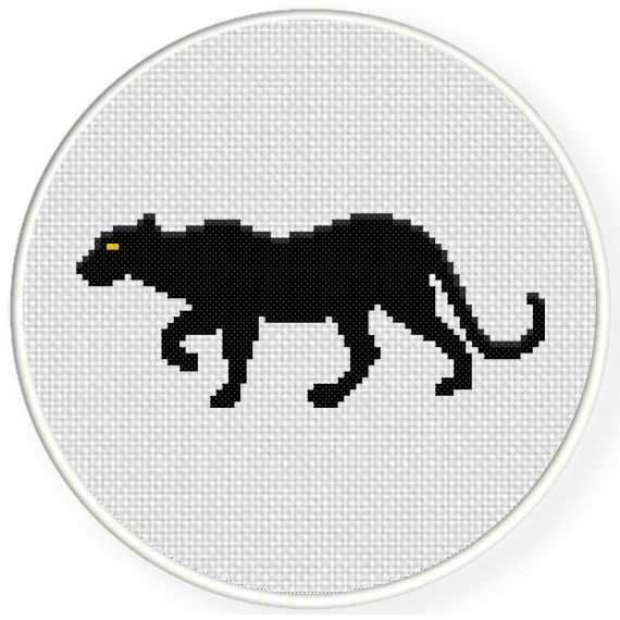 Creating a Knitting Pattern for a Black Panther