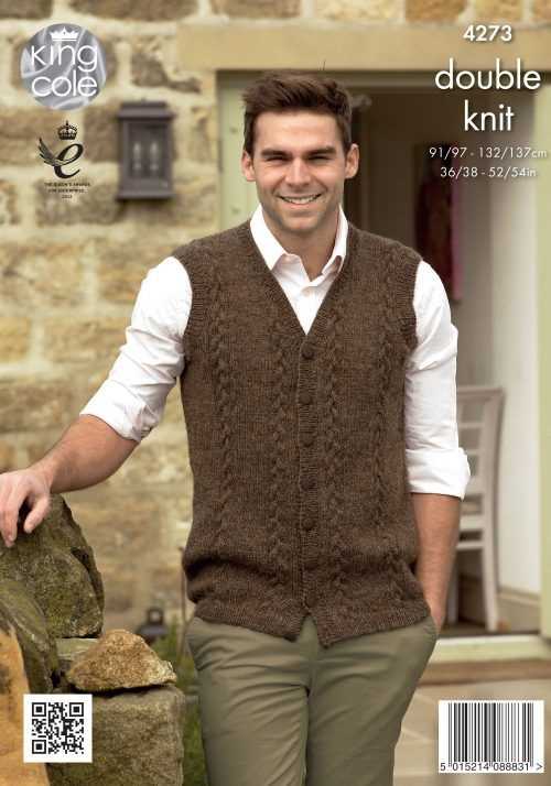 Discover Free Knitted Vests Patterns for Men