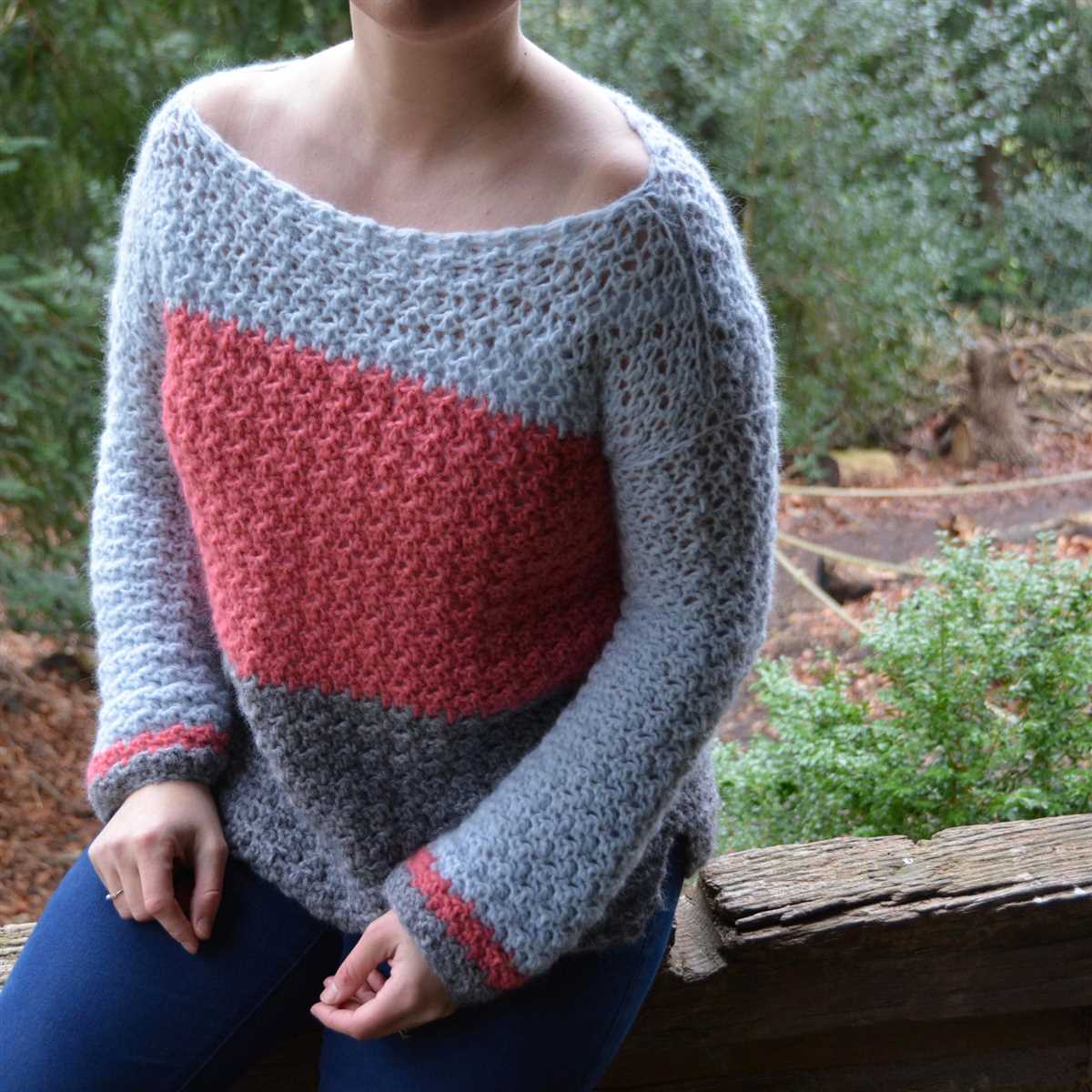 Modern Twist: Knit Your Own Colour Block Jumper