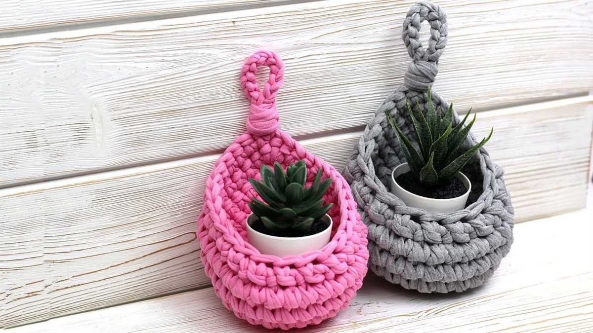 Cozy and Creative: Knitting Your Own Hanging Basket Pattern