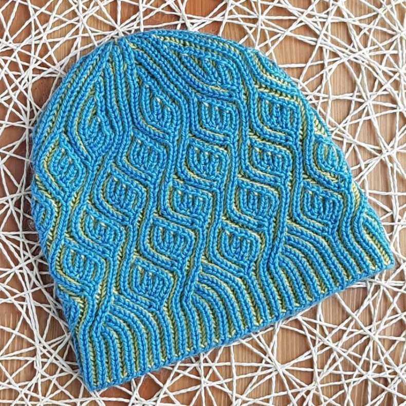 Unique Stitch Patterns for Brioche Knitting