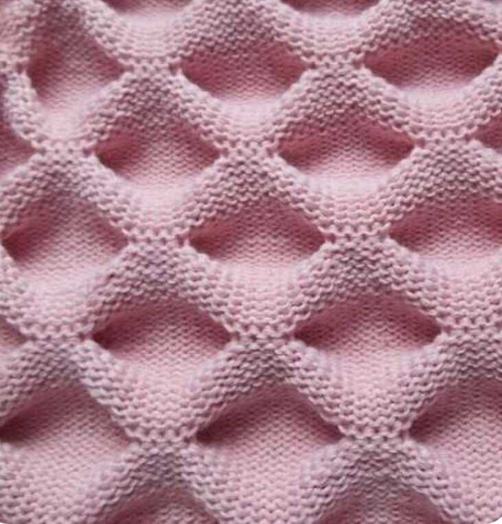 Creating Intricate Honeycomb Lace with Knitting Needles