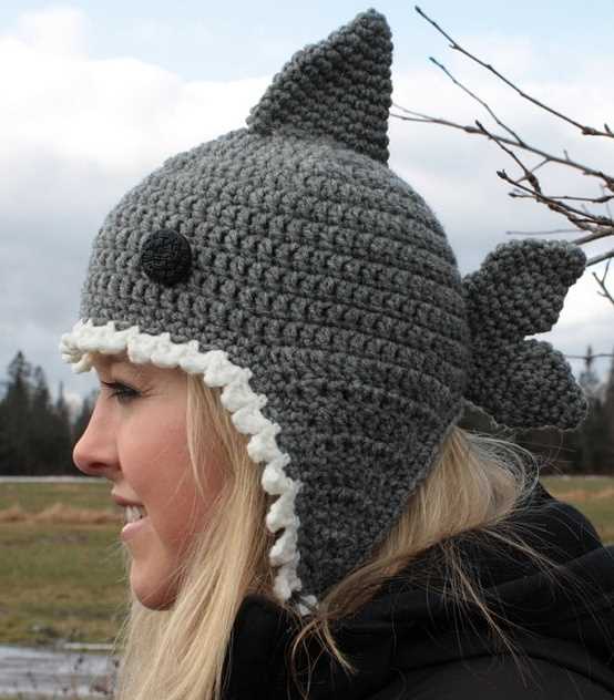 Knit Your Own Shark Hat with This Easy Pattern!