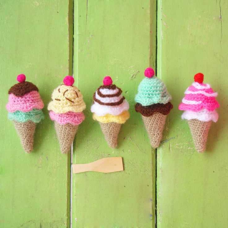 Knit Your Own Ice Cream Cone with This Easy Pattern
